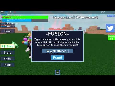 how to fuse with another person on Dragon blox x - YouTube