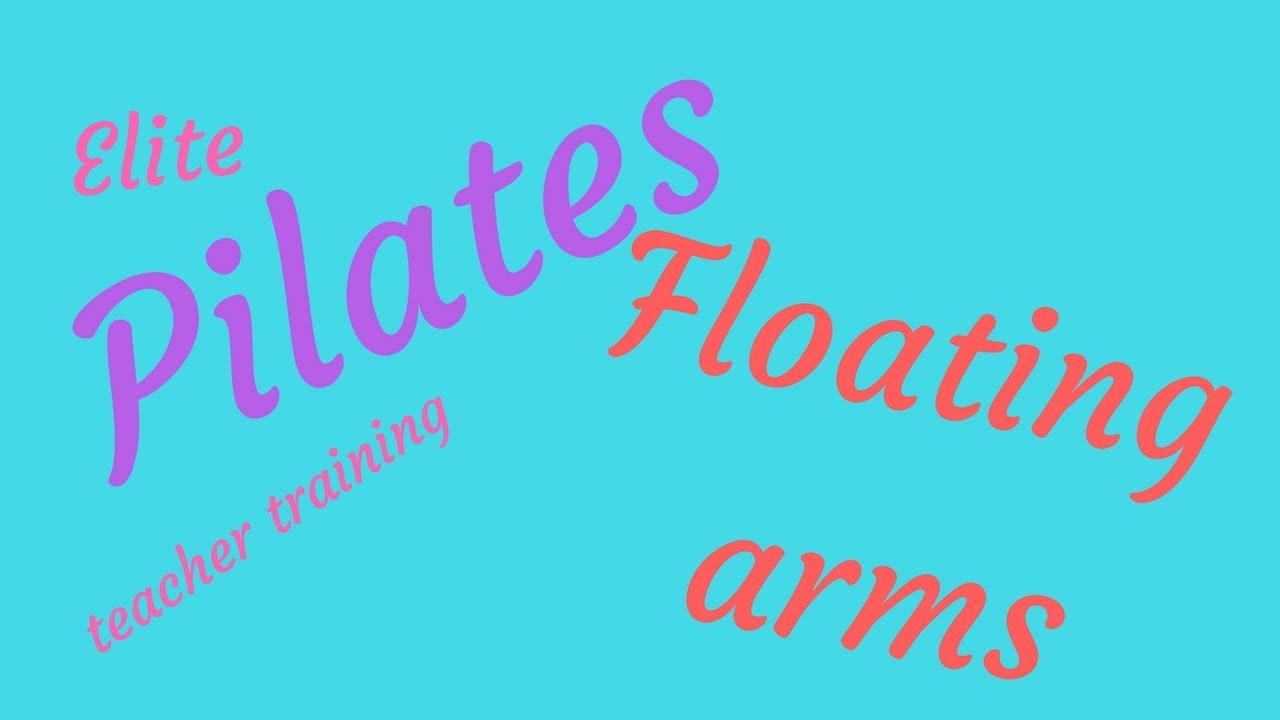 How to do Pilates Floating Arms - YouTube