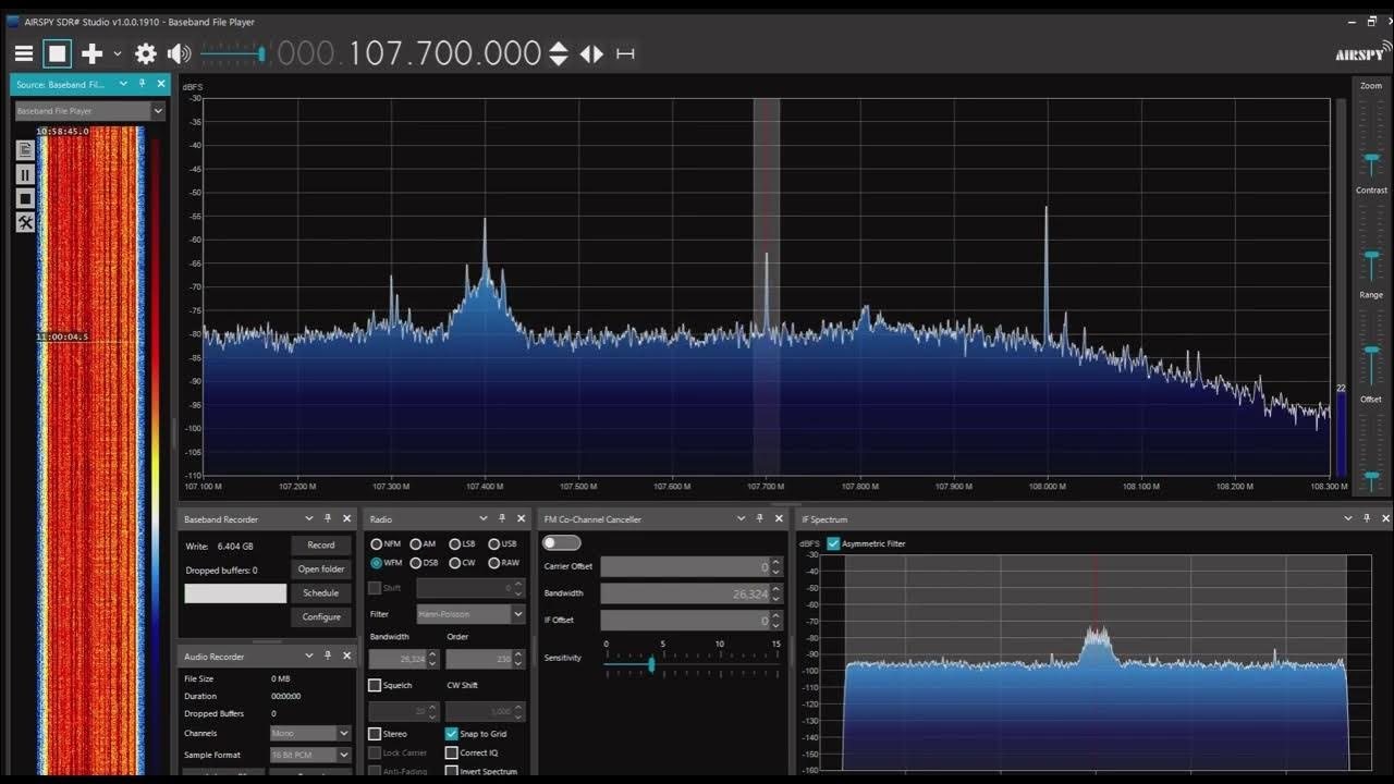 平壌放送 107.7MHz 2023/07/09 1059JST - YouTube
