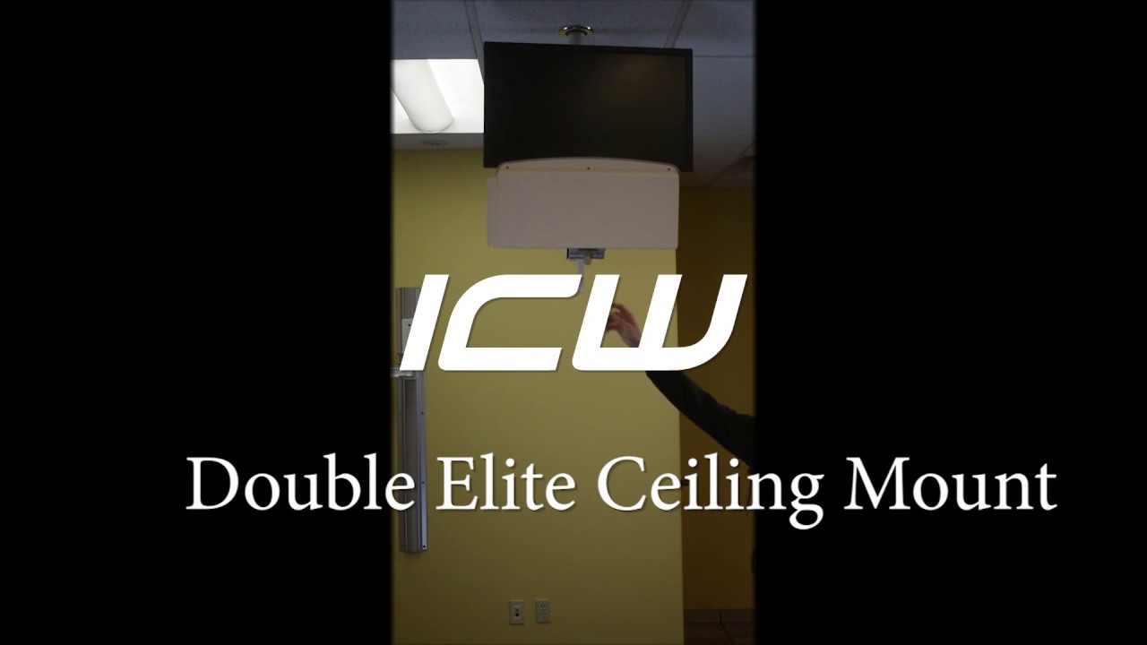 ICW's Double Elite Ceiling Mounting System - YouTube