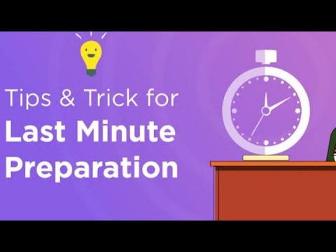 Last minute tricks and tips || Very useful || Very helpful - YouTube