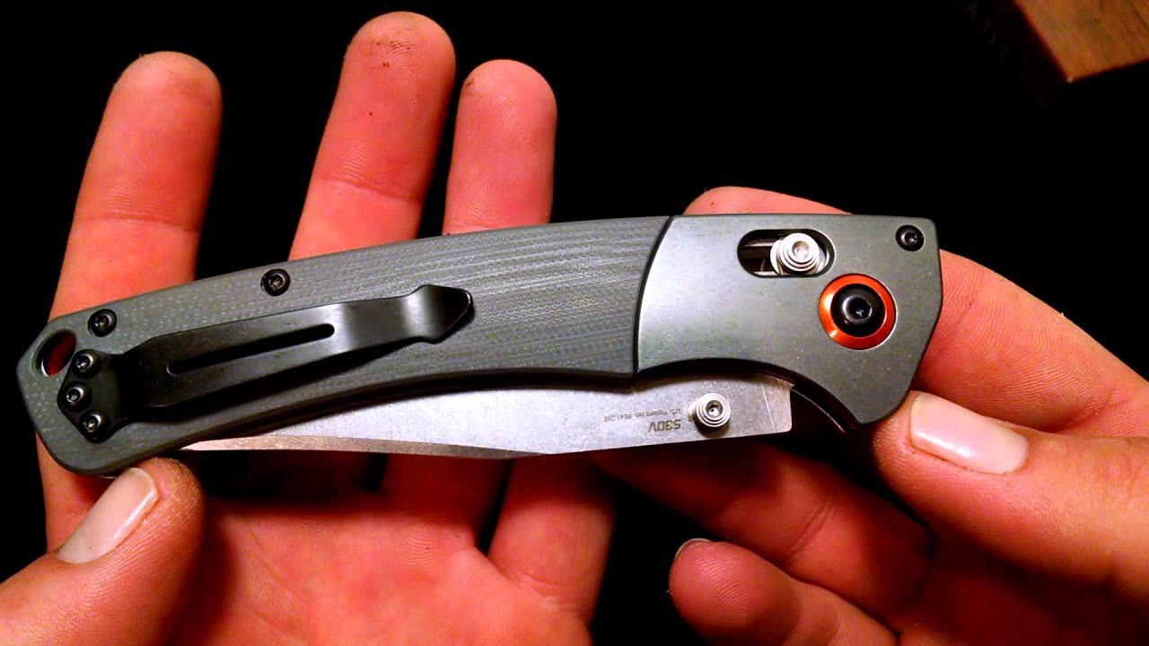 Benchmade Crooked River 15080-1 "wow" - YouTube