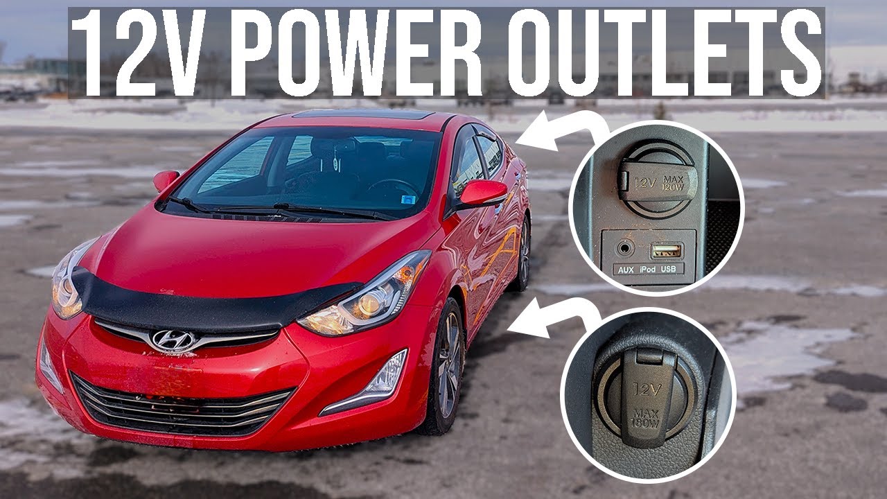 How to Fix 12V Power Outlet/Cigarette Lighter - Hyundai Elantra (2011 ...