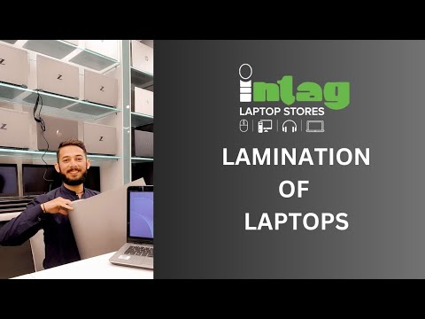 Lamination of Laptops at Intag Laptop Store - YouTube