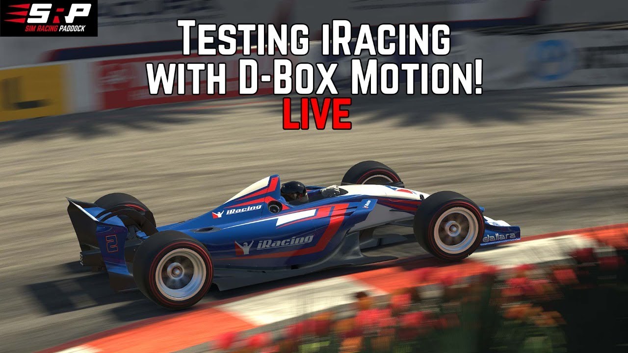 Testing out iRacing in a D-Box Motion Cockpit (LIVE) - YouTube