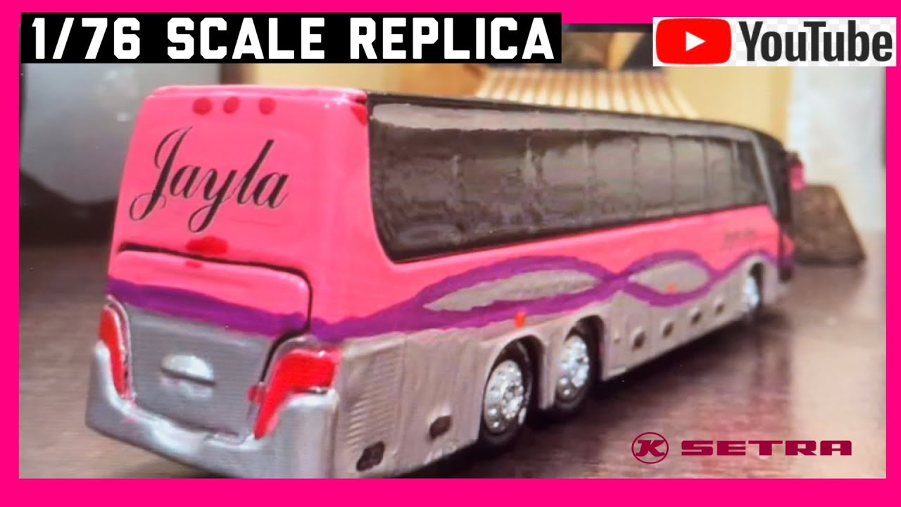 1/76 Scale Custom Setra S417hdh Diecast Toy Bus Replica! - YouTube
