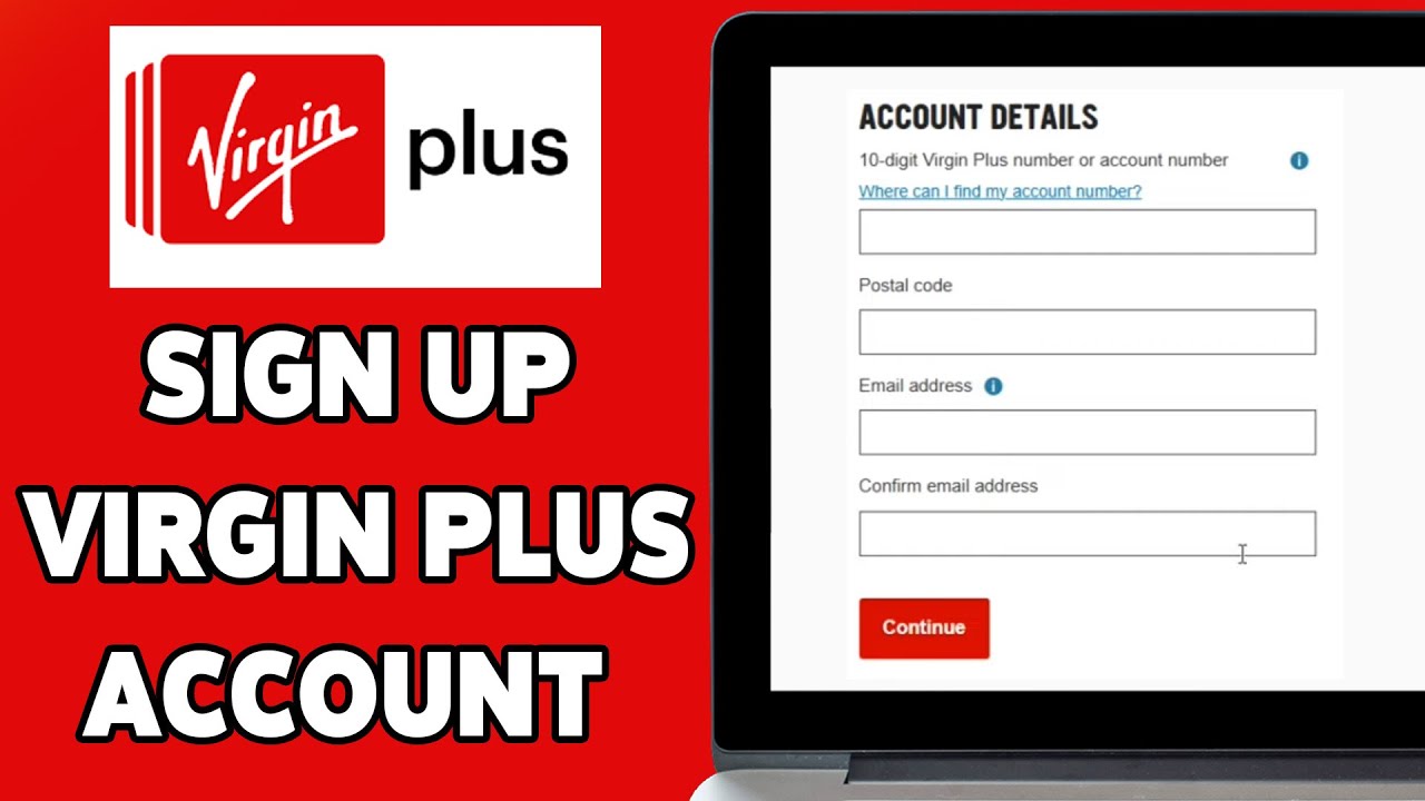 How To Sign Up Virgin Plus Account 2025 | Virgin Plus Registration ...