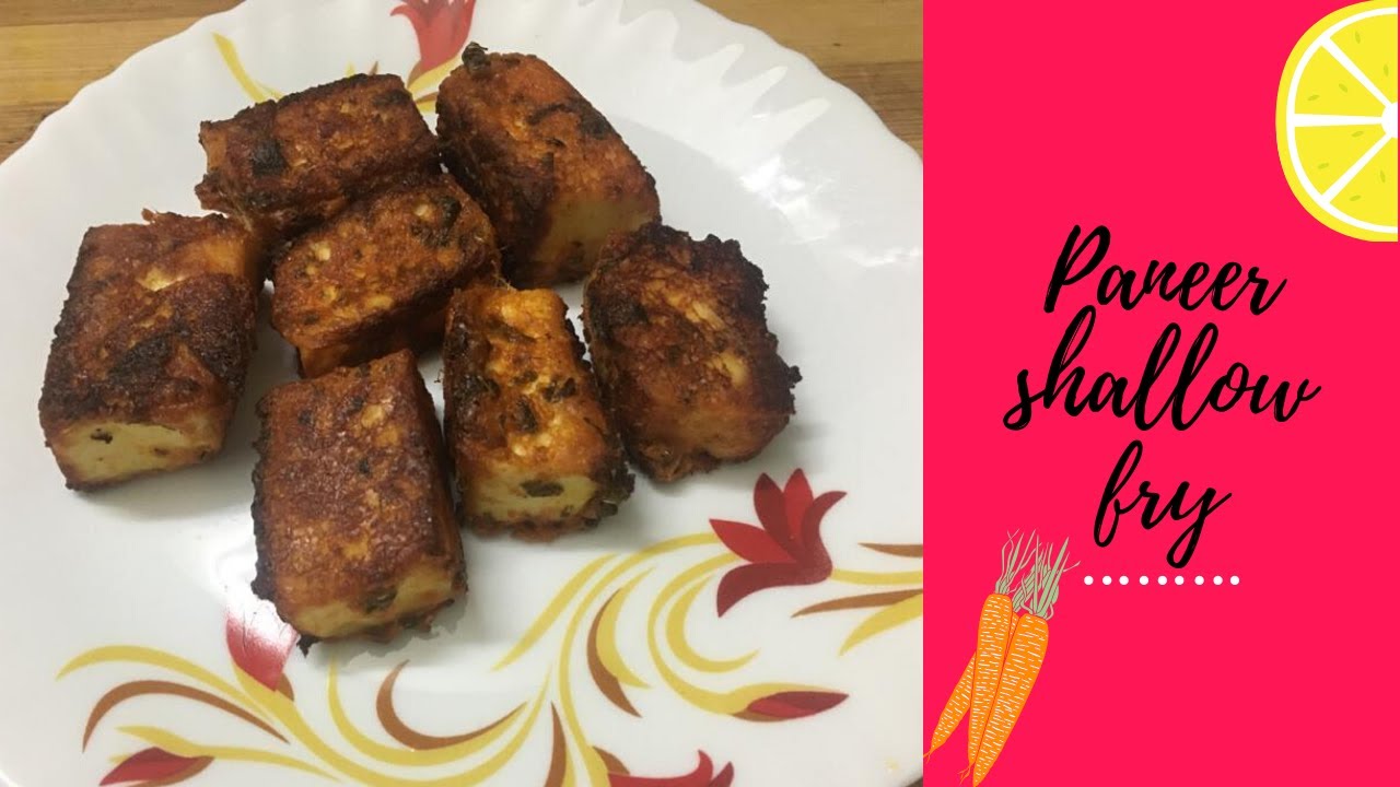 பன்னீர் பிரை - Paneer shallow fry - YouTube