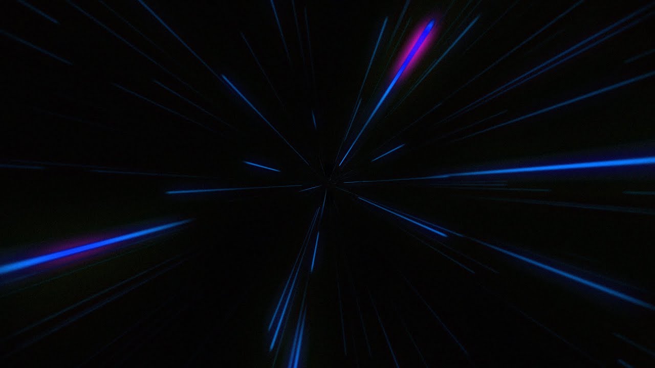 Abstract Light Speed Animation - YouTube