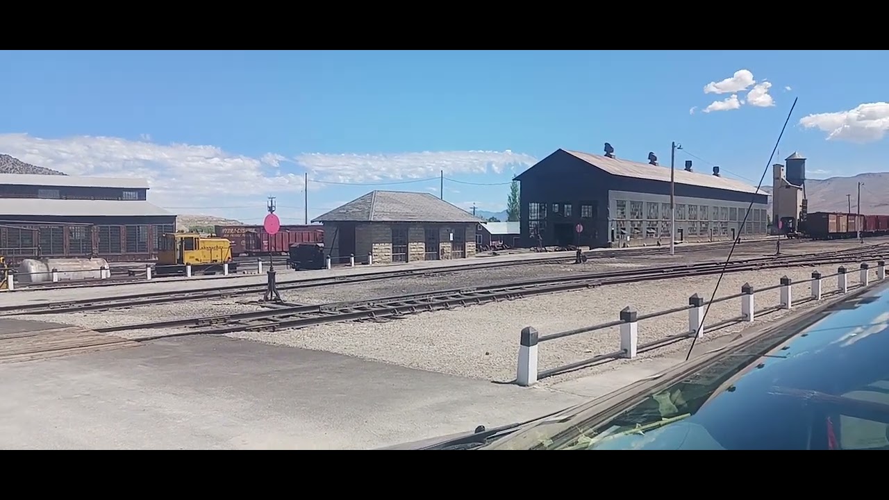 One of the Last Real Train Yards for Steam Engines, Ely Nevada - YouTube