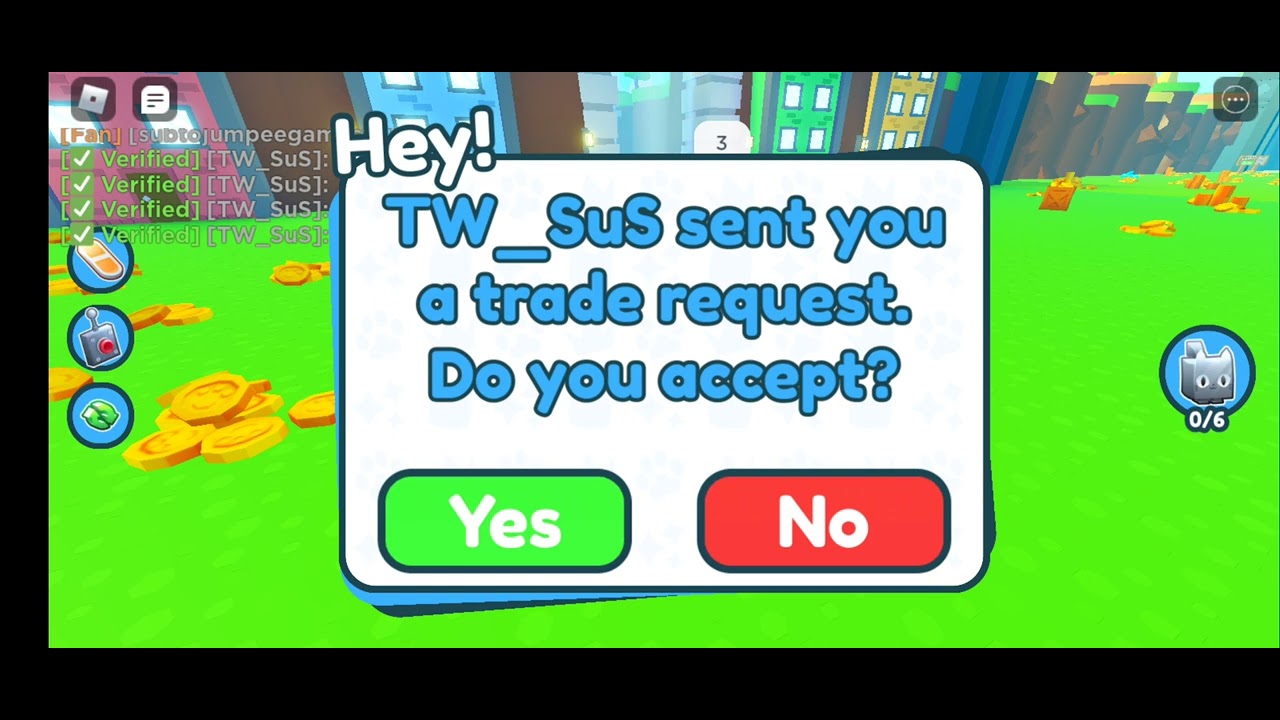 good player tw_sus gives free to me pet simulator x roblox - YouTube