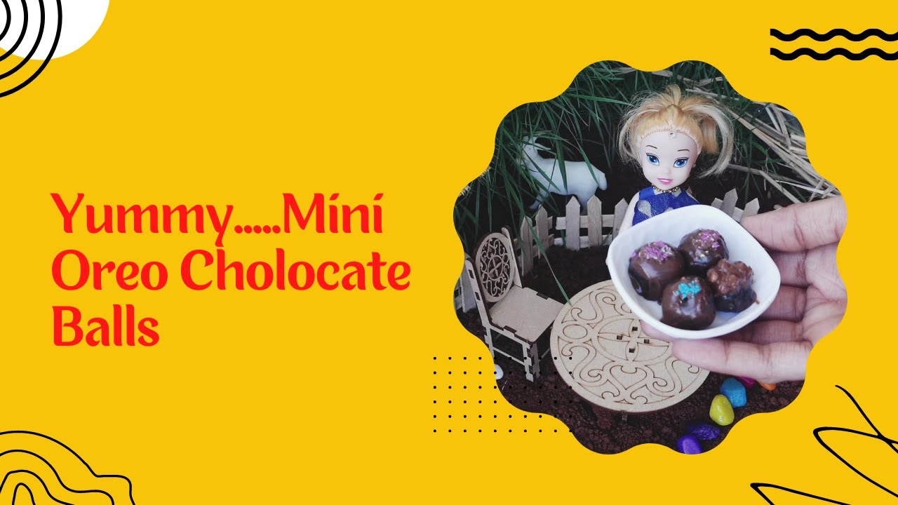 Miniature Chocolate Balls - Oreo & Dairy Milk Chocolate - Miniature ...