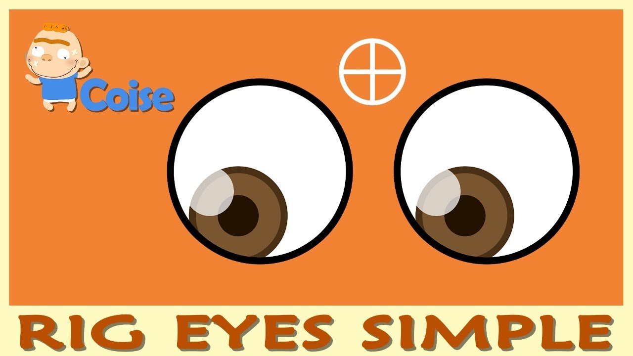 How to rig eyes simple - Coise - Anime Studio - Moho tutorial - YouTube