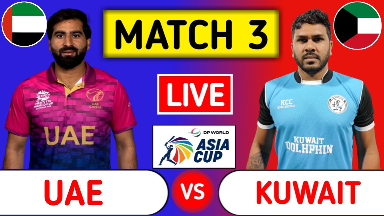 United Arab Emirates Vs Kuwait Live | UAE vs KUW | ACC Premier Cup ...