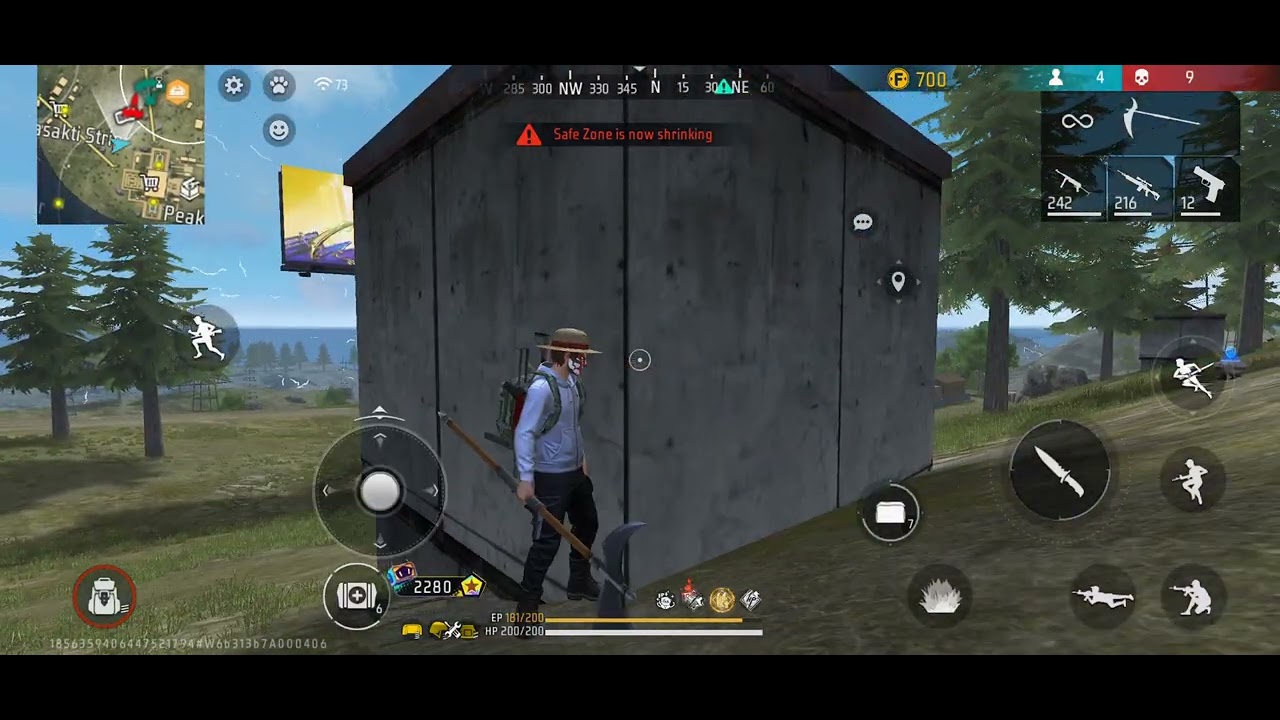 how to play free fire free fire Pro gameplay - YouTube