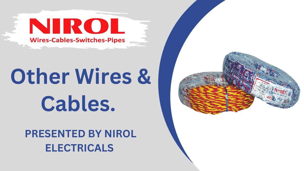 Other Wires and Cables Presented By Nirol Electricals. - YouTube