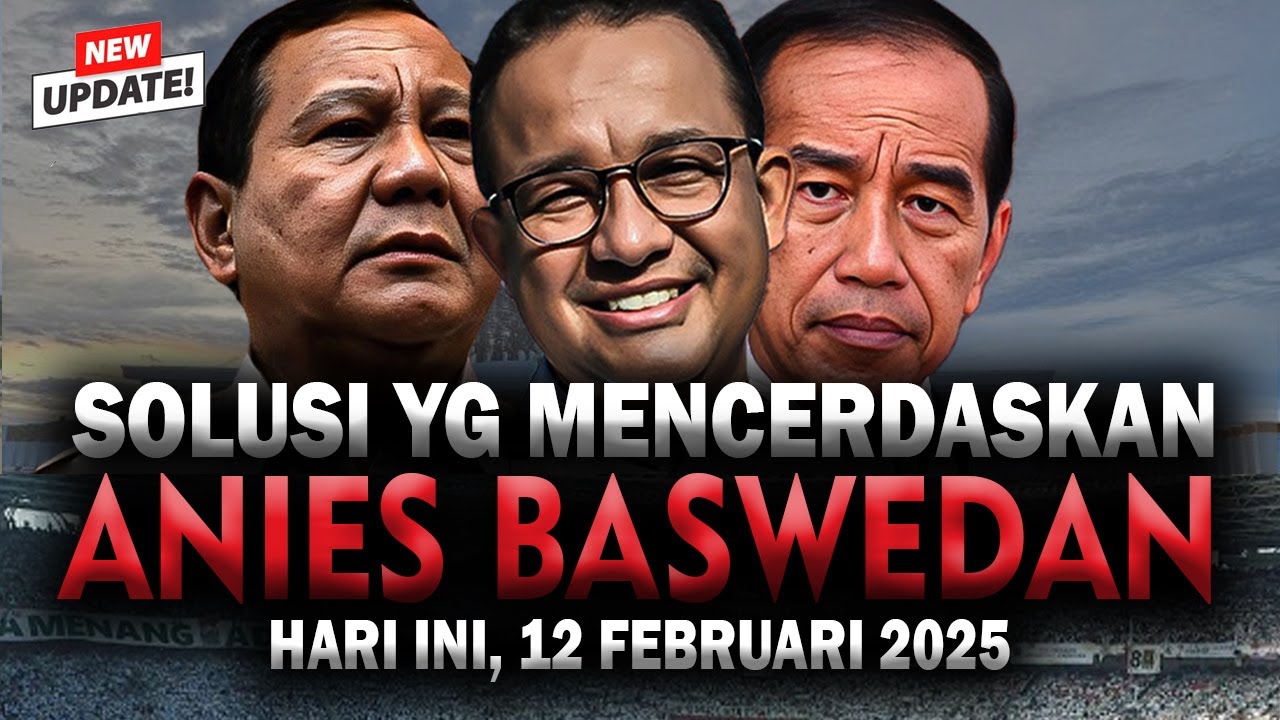 🔴PRABOWO SAMPAI TAKJUB, TERNYATA ANIES PUNYA CARA SEPERTI INI ...