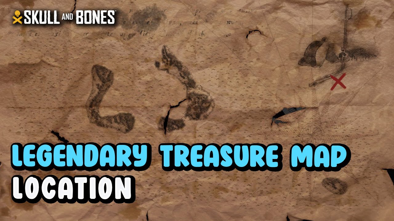 Legendary Treasure Map Location | Skull And Bones - YouTube