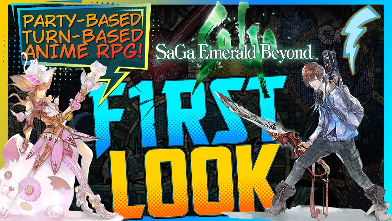 Party-based Turn-Based Anime Fantasy+Sci-Fi RPG『First Look』 SaGa ...