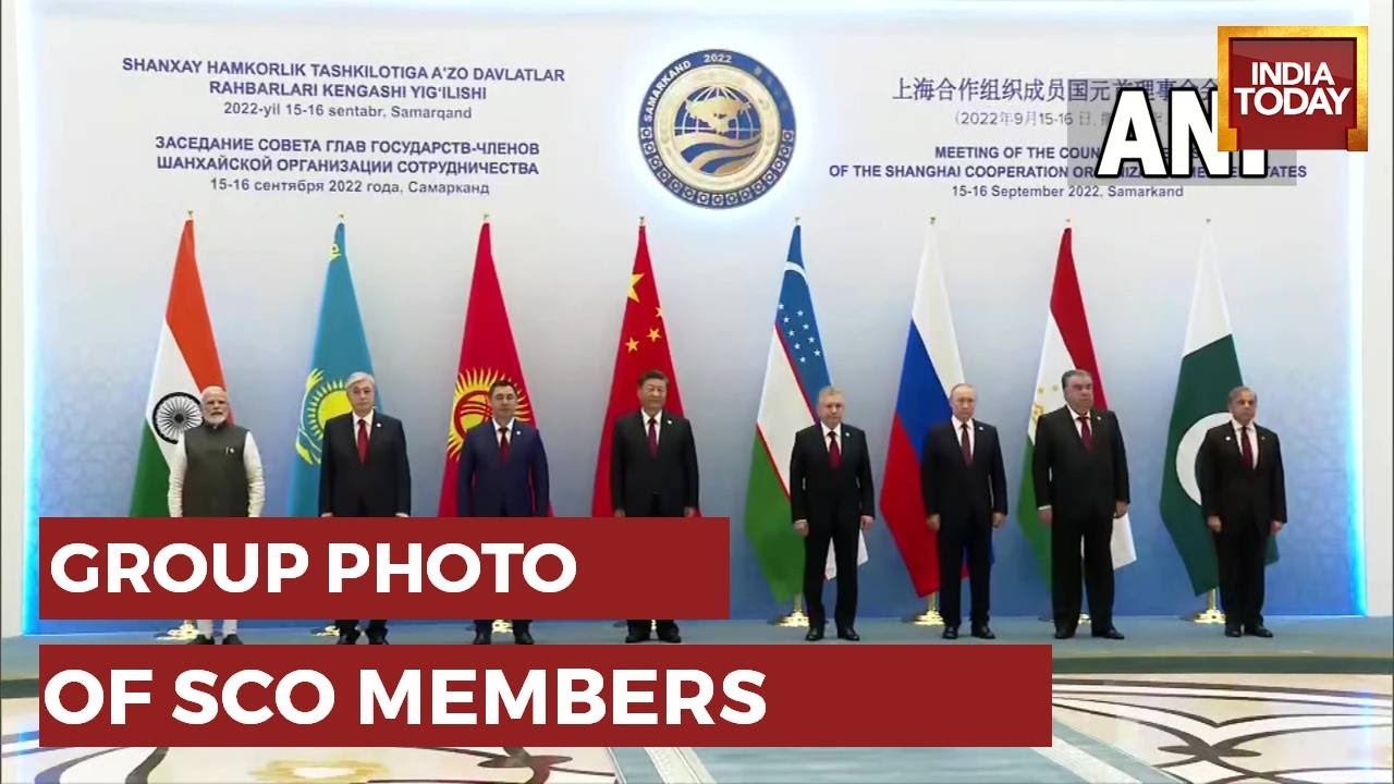 WATCH | World Leaders Pose For A Group Photograph At SCO Summit In ...