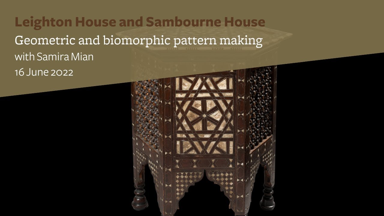 Geometric Pattern Making, with Samira Mian (workshop 1) - YouTube
