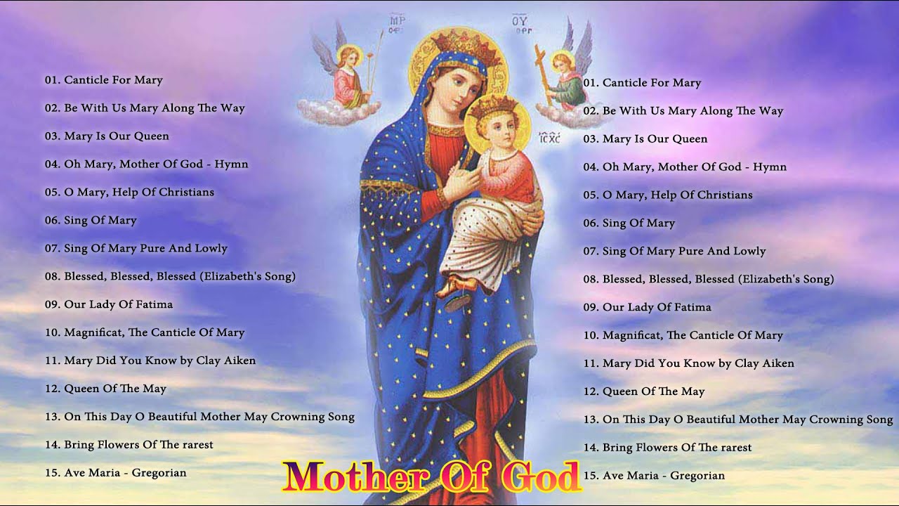 Be With Us Mary Along The Way -Classic Marian Hymns Sung in Gregorian ...