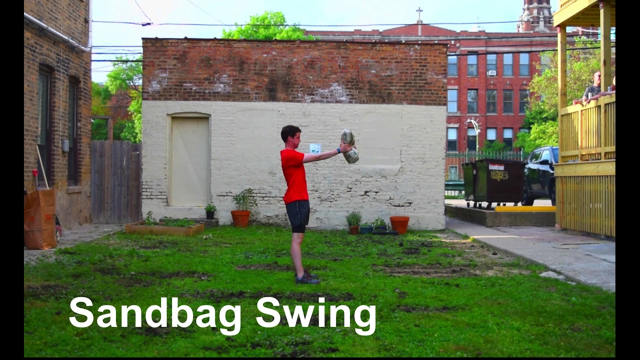 Sandbag Swing - YouTube