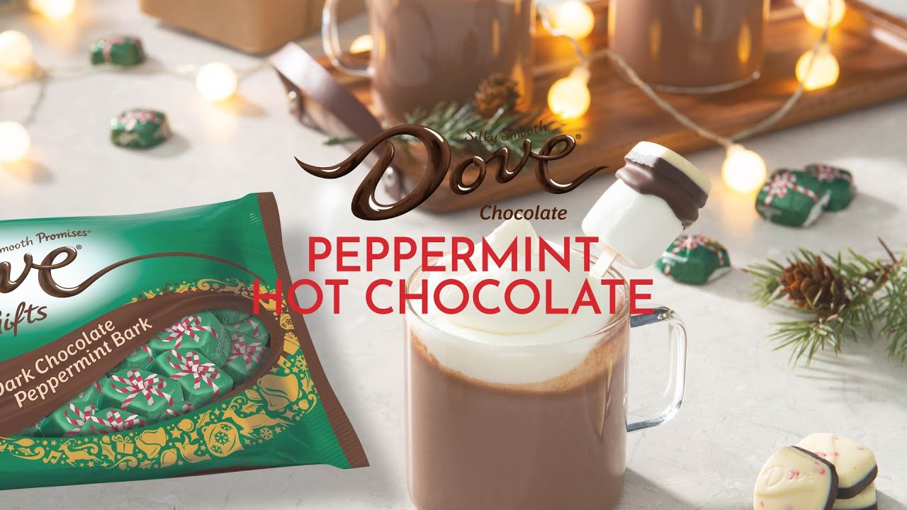 DOVE Peppermint Hot Chocolate - YouTube