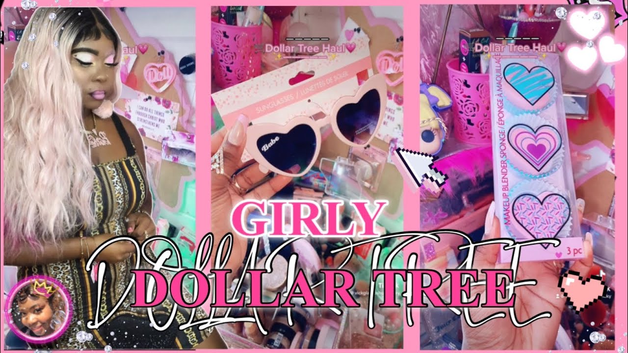 💗GIRLY DOLLAR TREE MINI HAUL 2023| PINK ITEMS| NEW FINDS👀 #shorts - YouTube