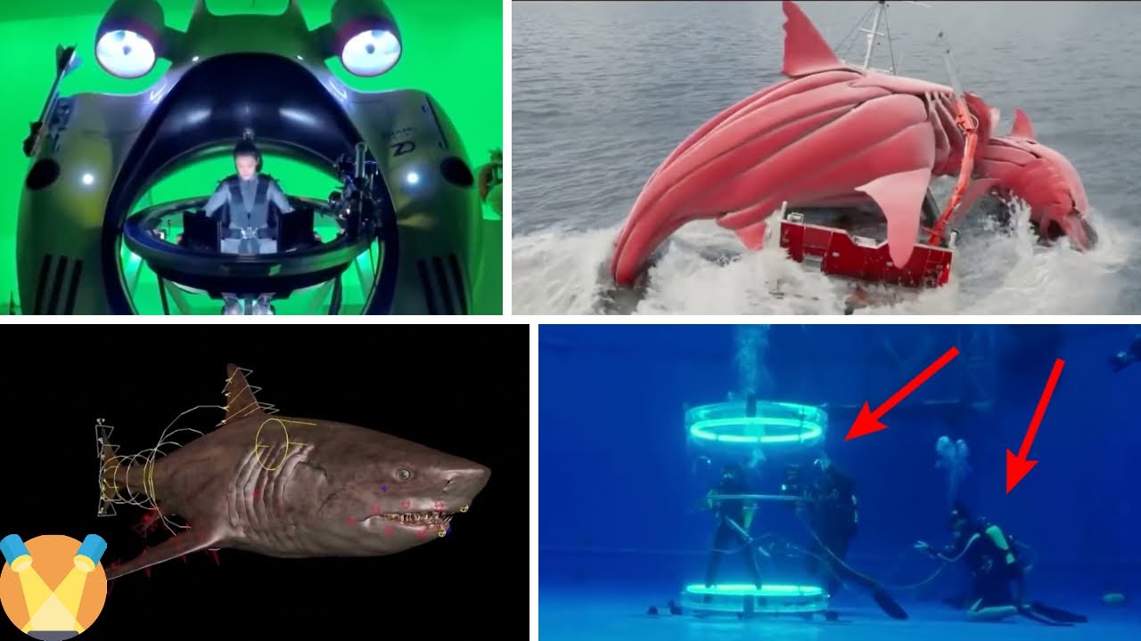 The Meg without CGI - Best Compilation - YouTube