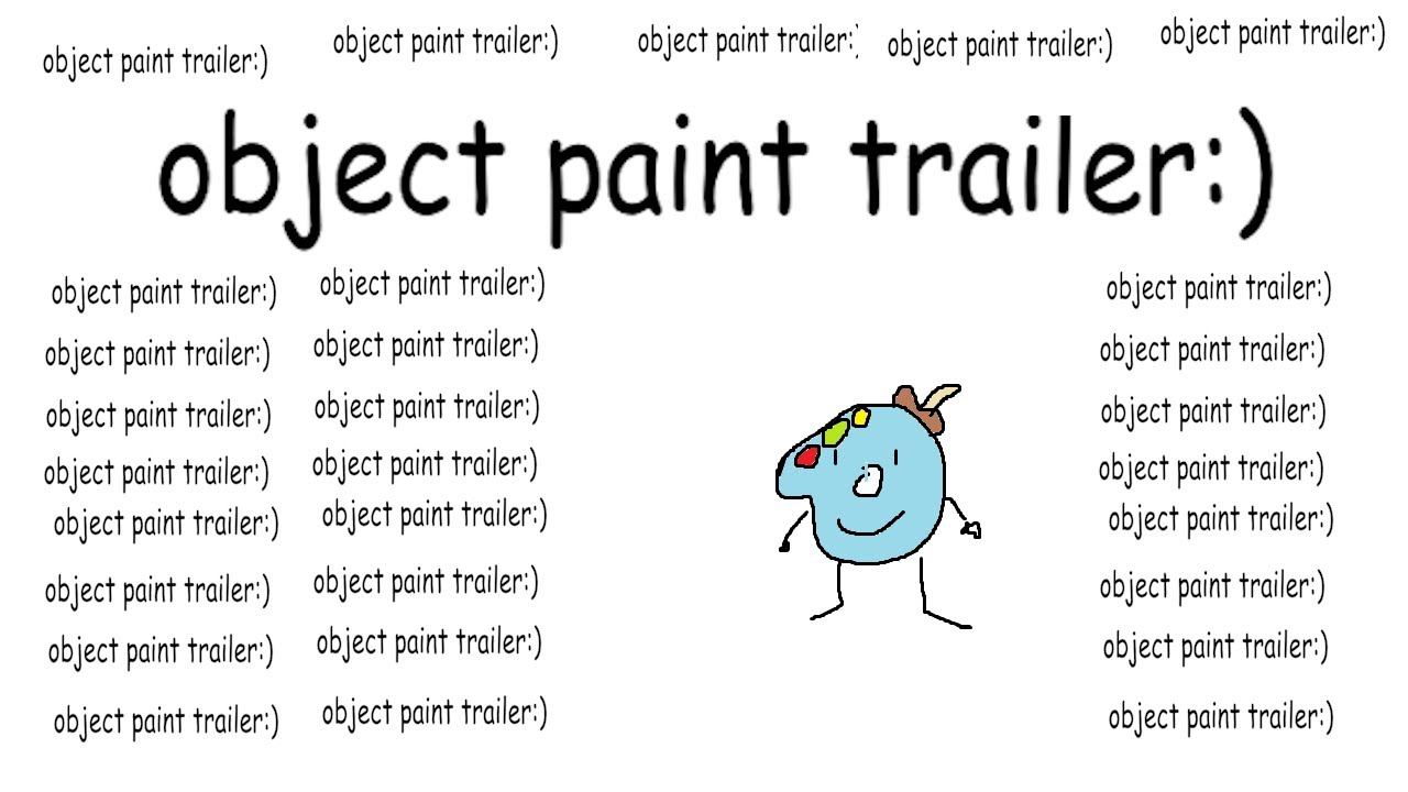object paint trailer - YouTube
