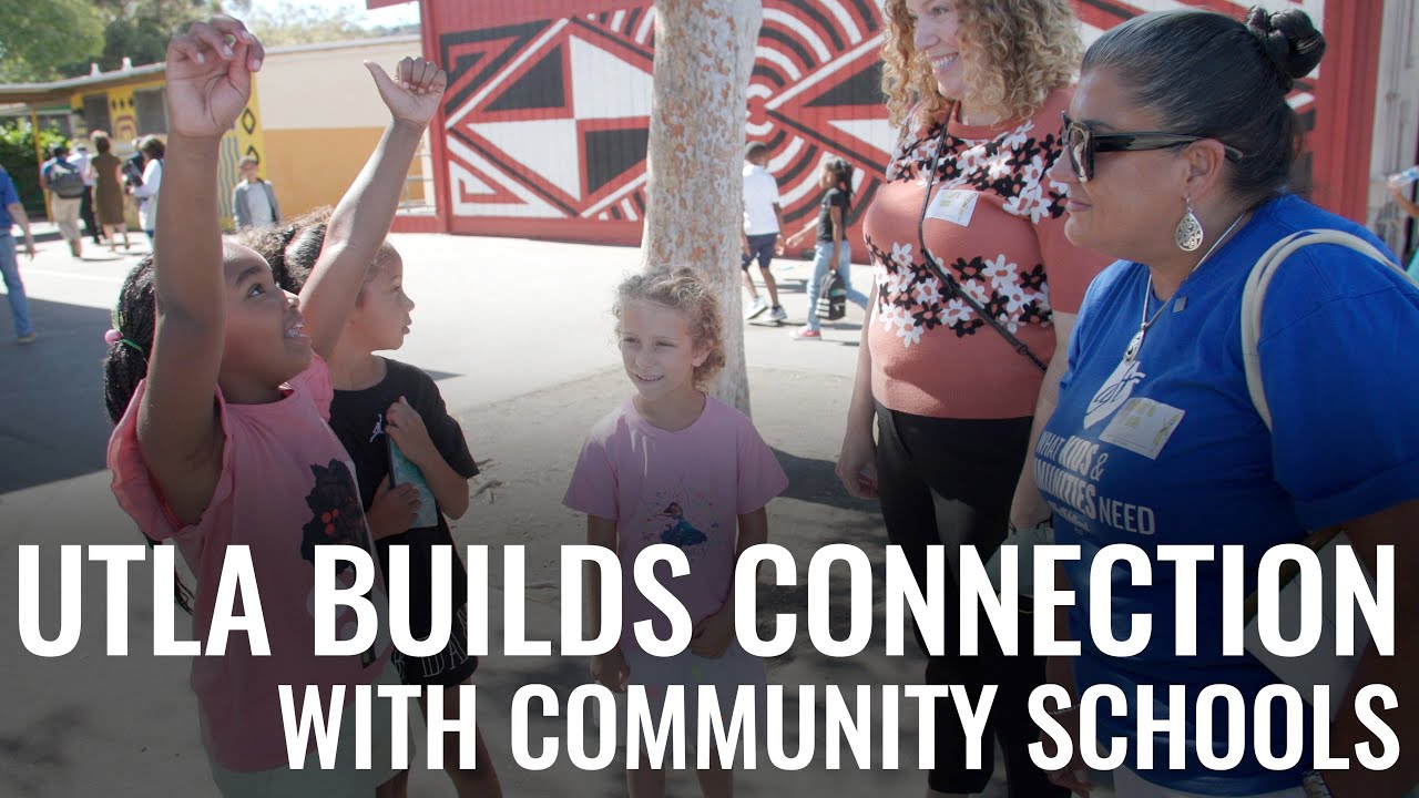 UTLA Builds Connection with Community Schools - YouTube