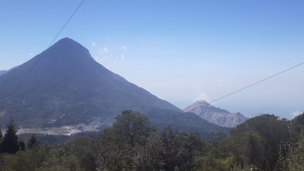 Volcano Santa Maria, Quetzaltengo y santiaguito, Quetzaltenango. - YouTube