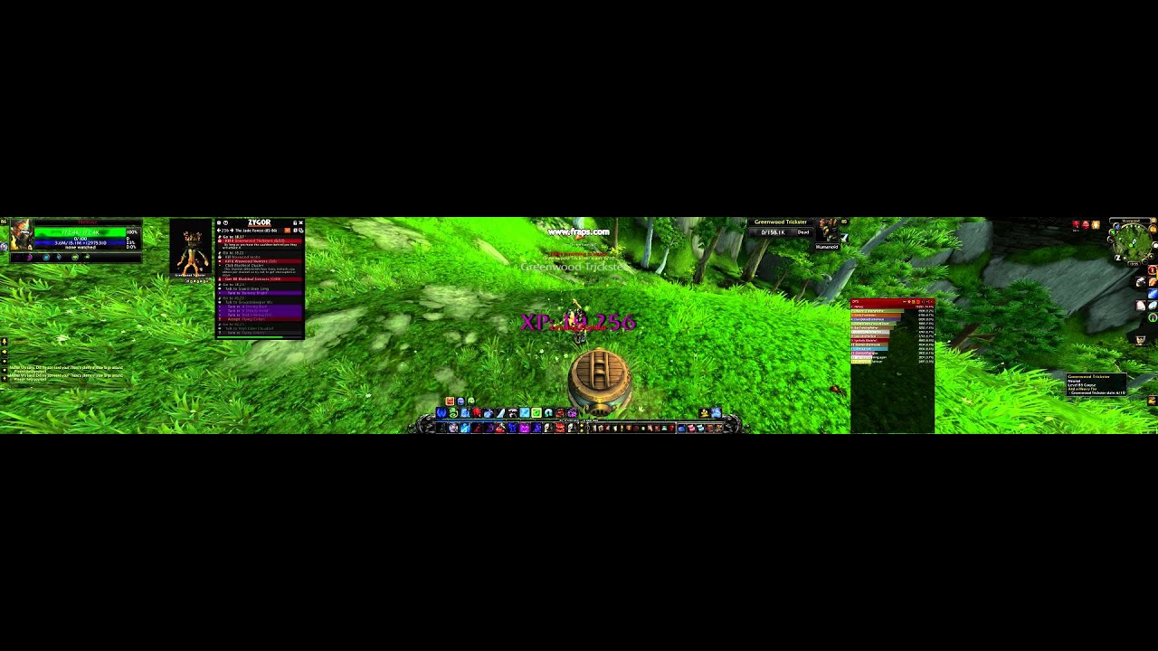 World of Warcraft with 3 monitors system :P - YouTube