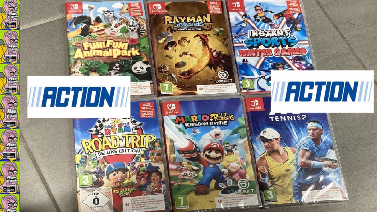 Nintendo Switch Games ( ACTION ) - YouTube