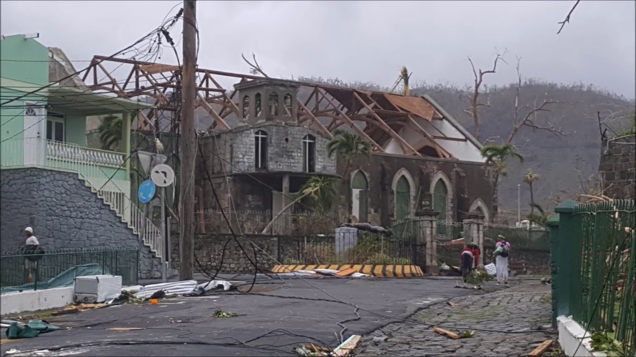 Hurricane Maria: Images from Dominica - YouTube
