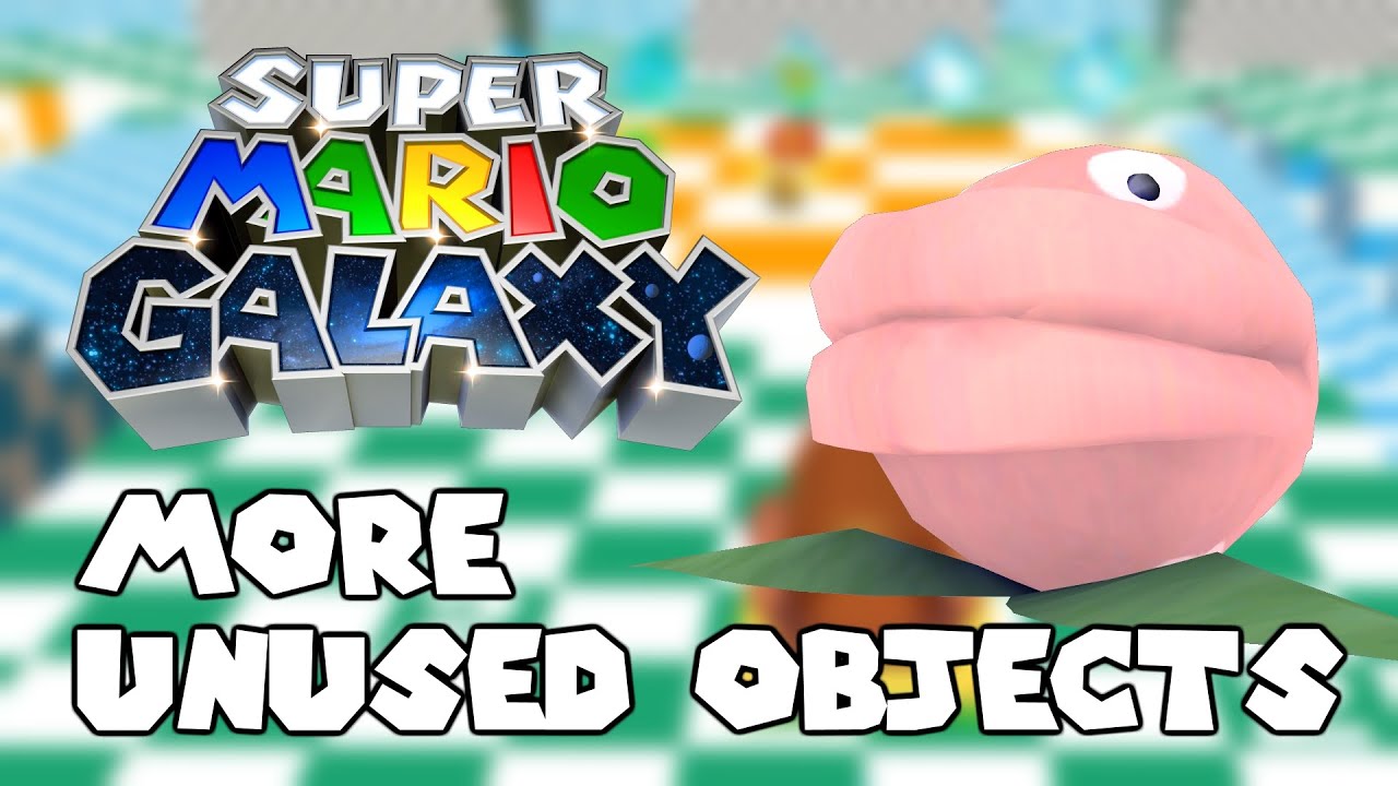 Super Mario Galaxy | More Unused Objects - YouTube