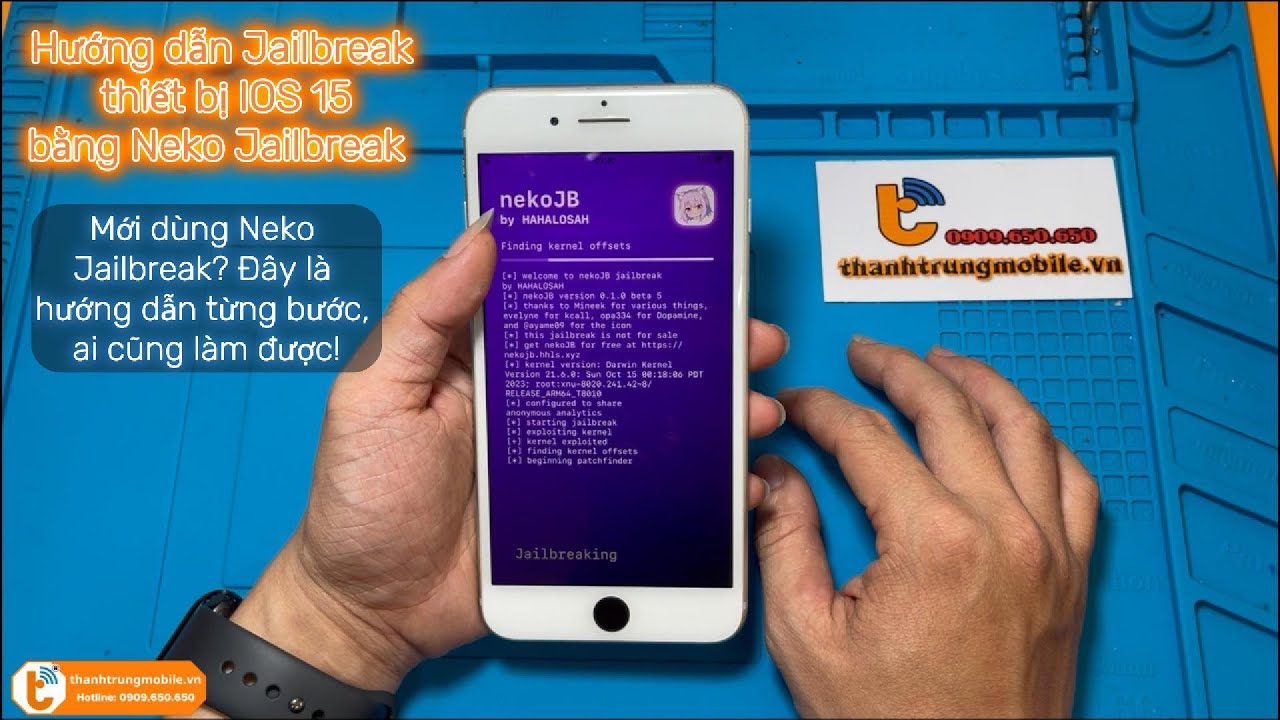 Hướng Dẫn Jailbreak iOS 15 Bằng NekoJB Trong 3 Phút | Thành Trung ...