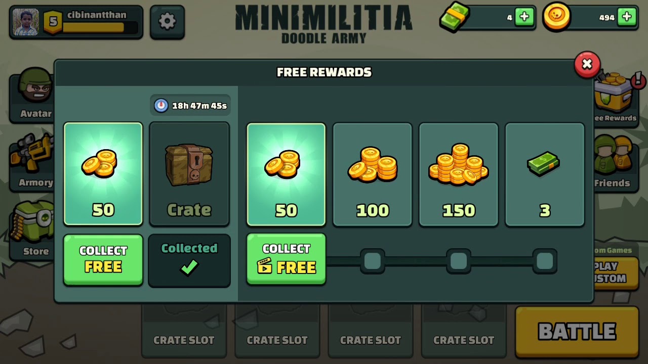 Mini militia gameplay - YouTube