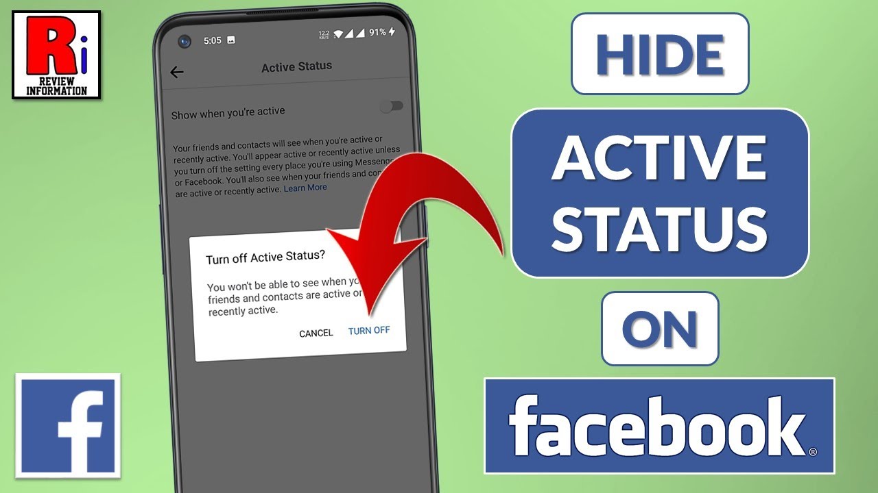 How to Hide Your Active Status on Facebook (Updated) - YouTube