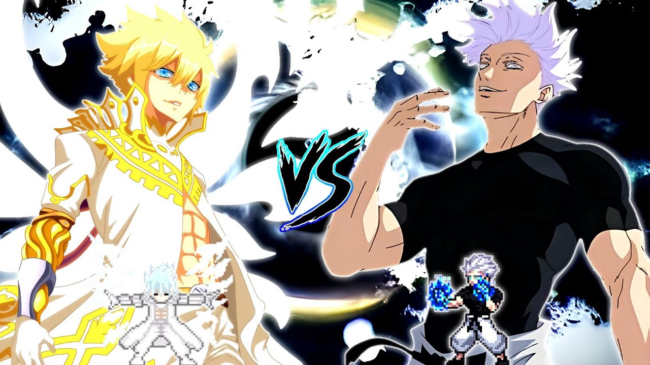 Zeref God Form (New) VS Manga Gojo V4 in Jump Force Mugen - YouTube