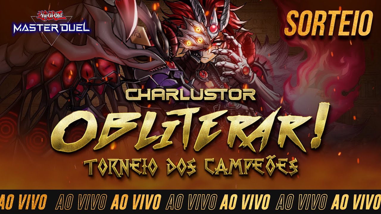 SORTEIO DOS GRUPOS: OBLITERAR! TORNEIO DOS CAMPEÕES - YouTube