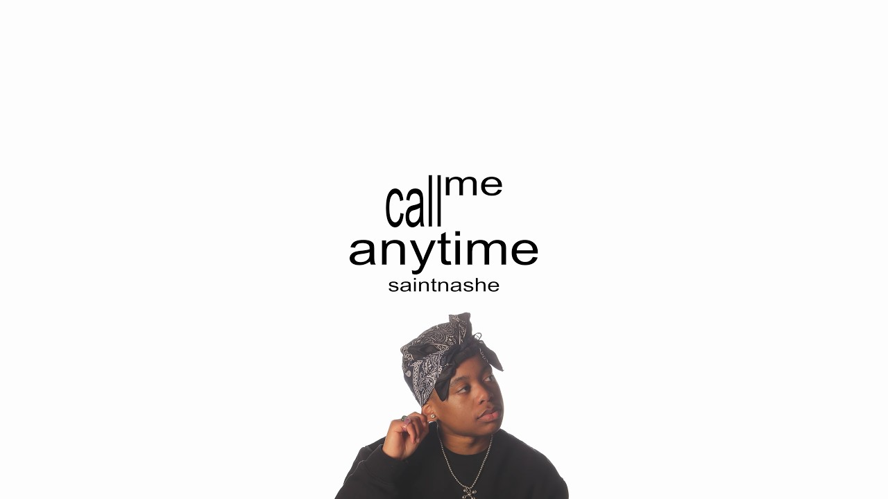 saintnashe - CALL ME ANYTIME (Official Lyric Video) - YouTube