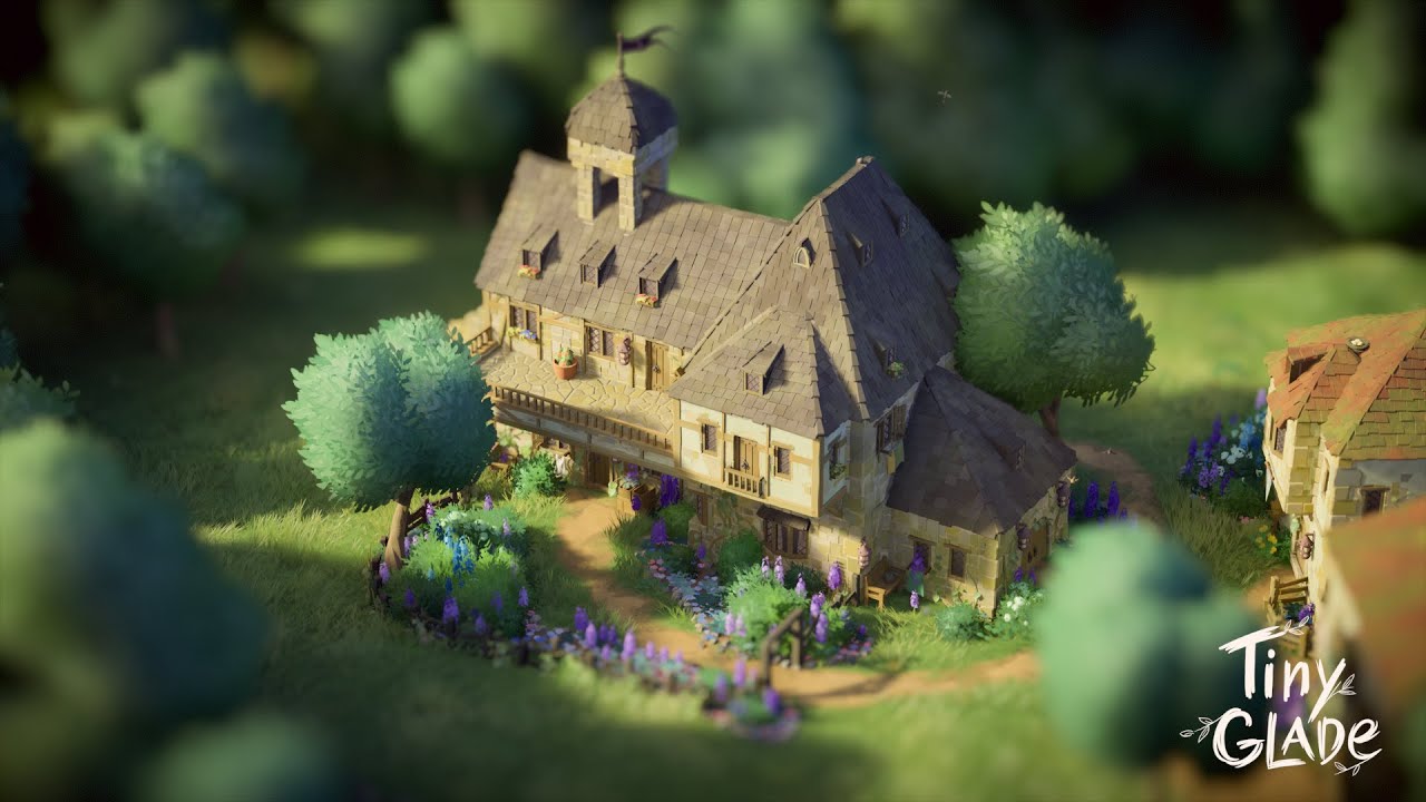 Let's Build a Manor in Tiny Glade - YouTube