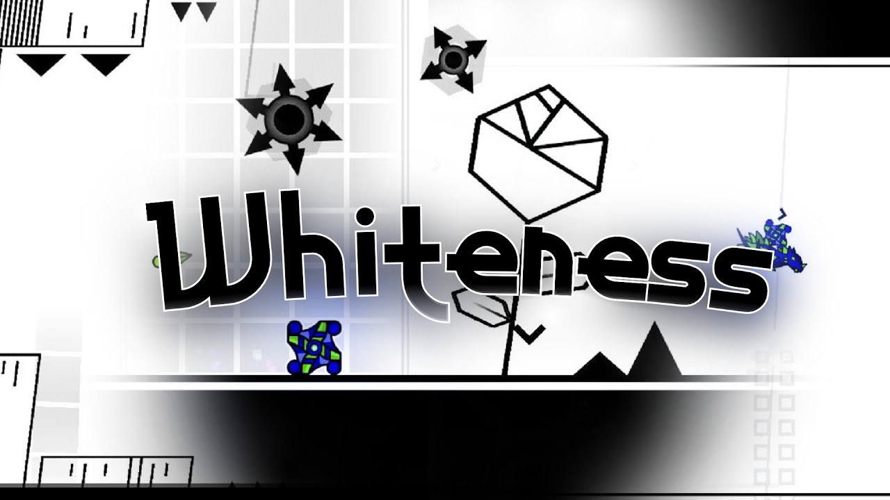BLACK & WHITE ⚫⚪ | Geometry Dash 2.11 - "Whiteness" By Chuchito Domin ...