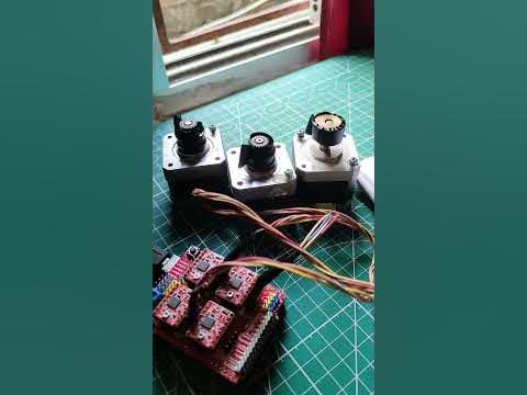 Arduino projects. controlling nema 17 motor with cnc shield #stepper ...