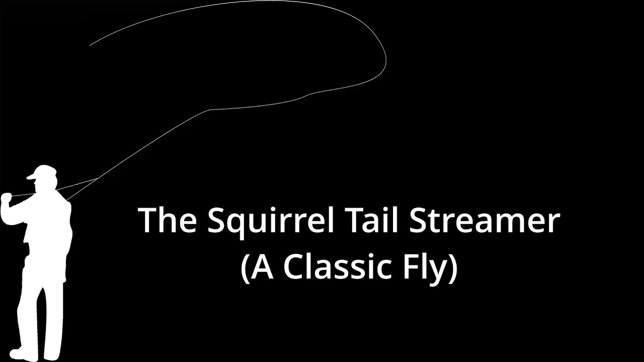 How to Tie a Classic Squirrel Tail Streamer - YouTube