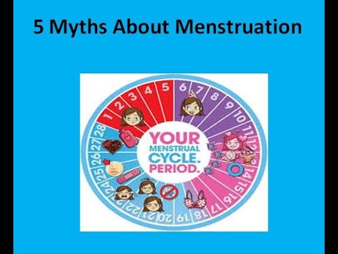 5 myths about Menstruation - YouTube