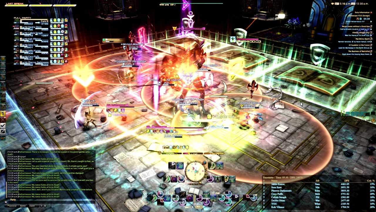 FFXIV: Omega Deltascape O3S/V3S Clear [WHM POV] (Cactuar) - YouTube