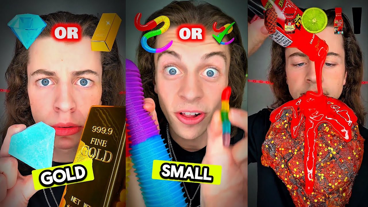 Big Bites with Luke Did That Spicy Food Challenge | Best TikToks ...